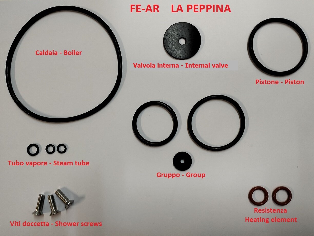 FE-AR La Peppina - La Pavoni, Lelit, Pontevecchio, Zacconi, Quick Mill ...